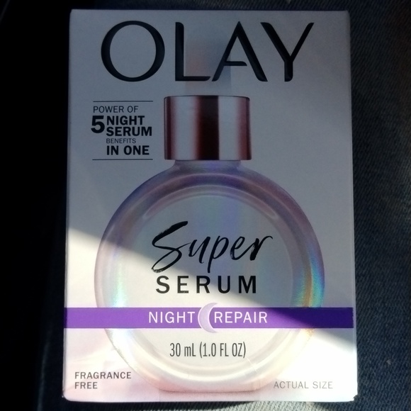 OLAY | Skincare | Olay Super Serum Night Repair Face Serum Fragrance Free Fl Oz | Poshmark